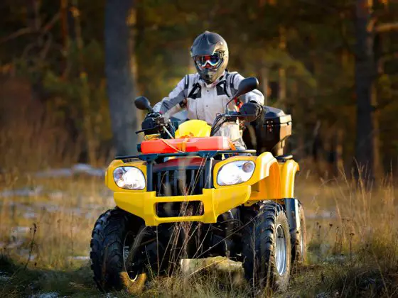 5 ATVs with Power Steering - UTV Ride